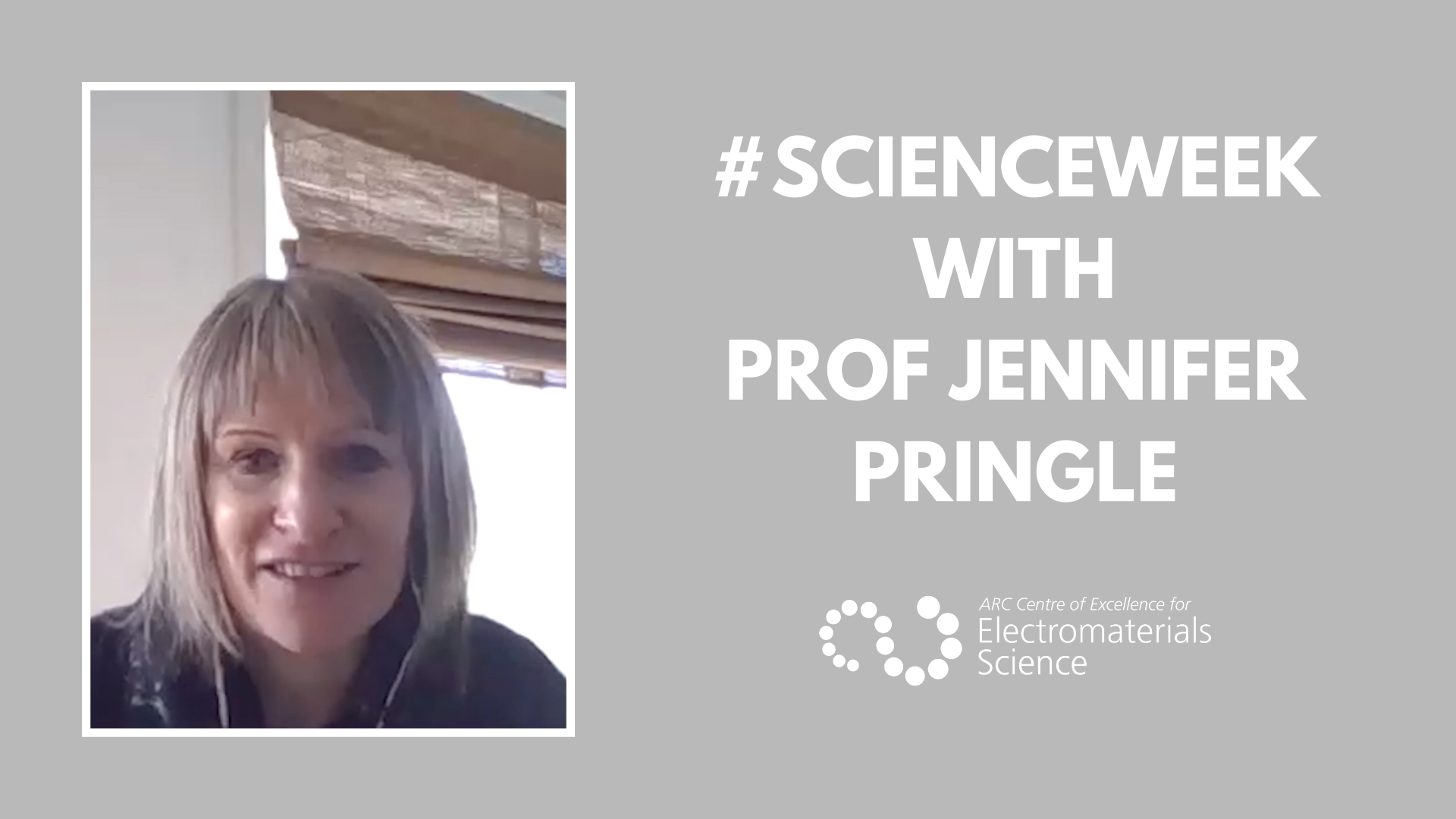 ARC Centre of Excellence for Electromaterial Science | #ScienceWeek ...